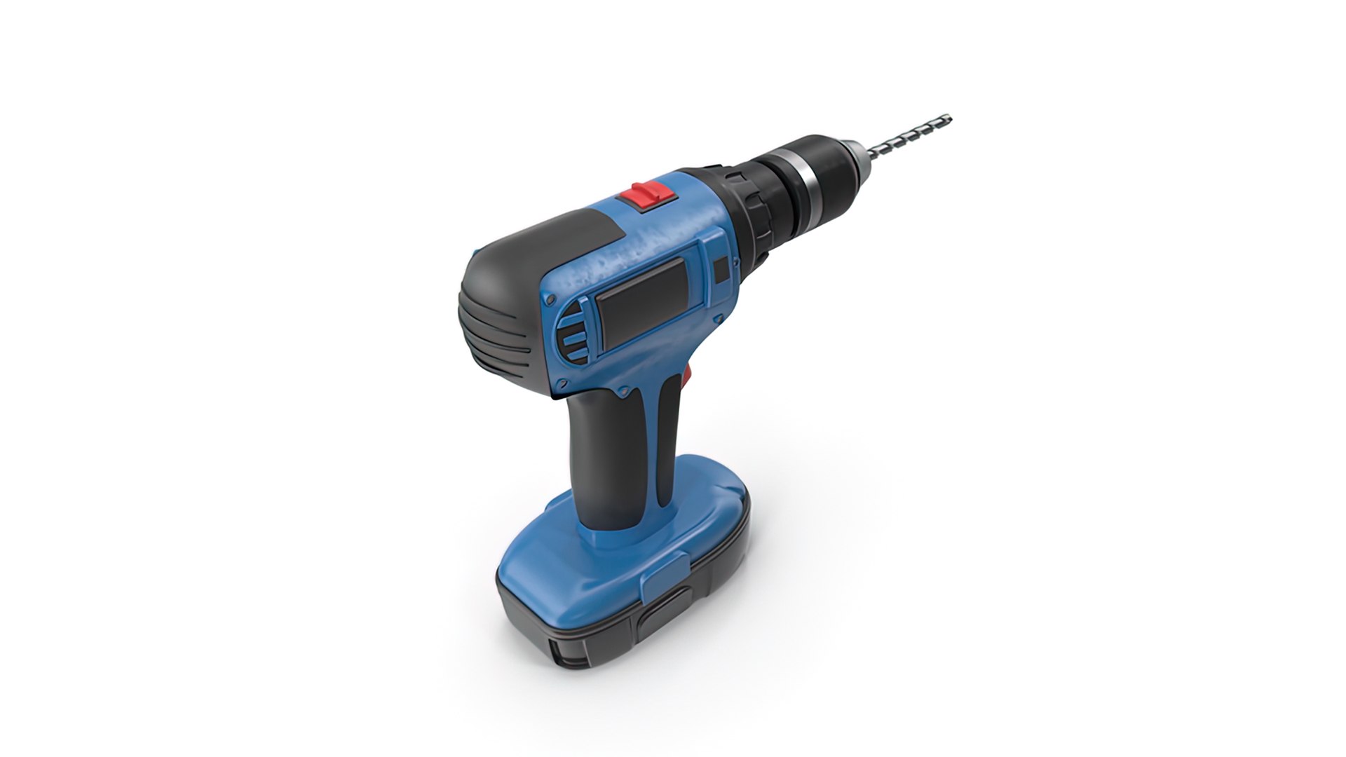 3D Cordless Drill Model - TurboSquid 2188583