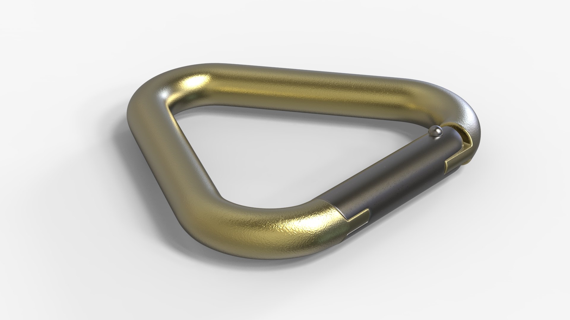 3D Triangle Carabiner - TurboSquid 1450449