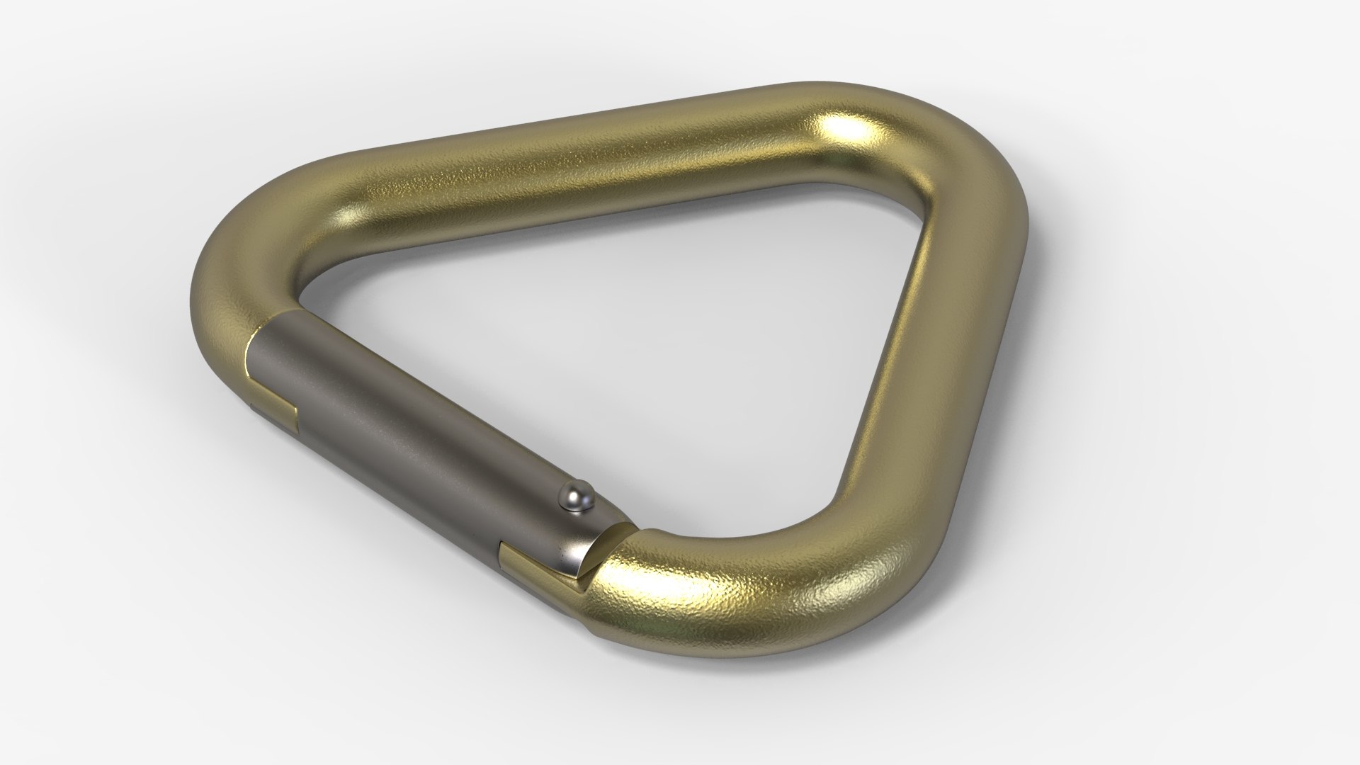 3D Triangle Carabiner - TurboSquid 1450449