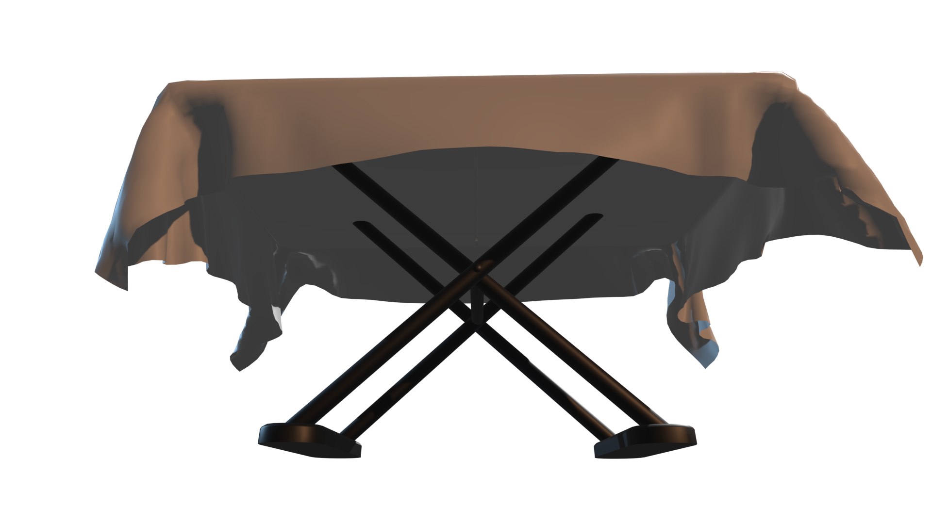 3D Table with Cloth - TurboSquid 2132973