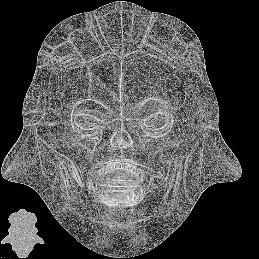 Skull Relief 41 3D Model - TurboSquid 2281933