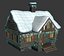 christmas house 3d max
