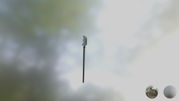 3D Half-moon spear model - TurboSquid 1950121