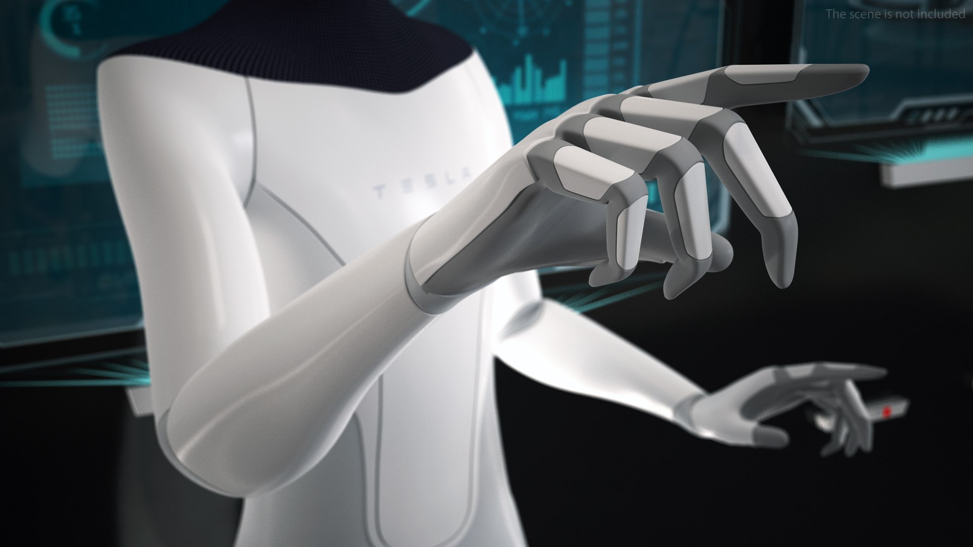 Tesla Bot Arm 3D Model - TurboSquid 1807730