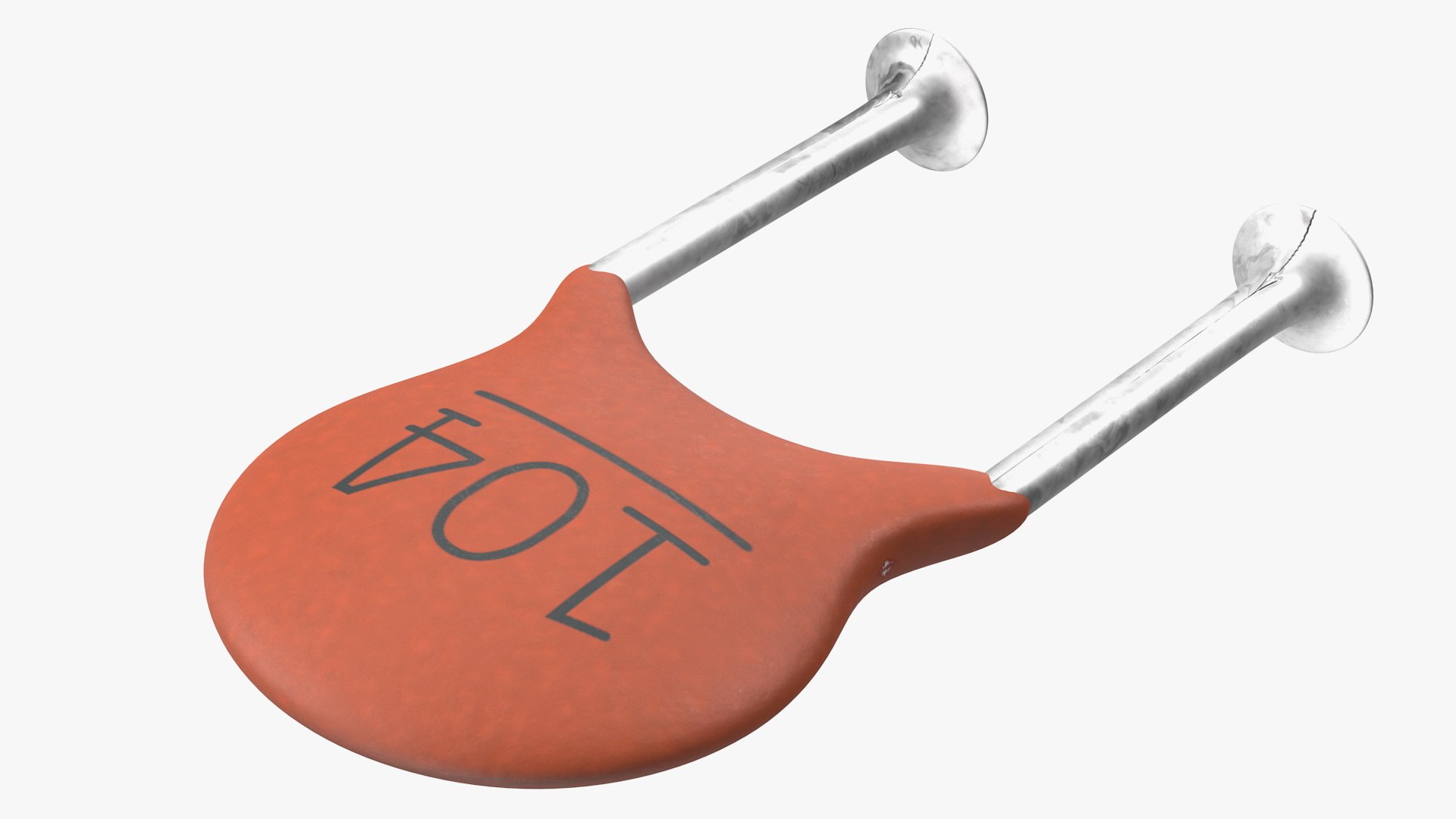 3D model monolithic ceramic capacitor soldered - TurboSquid 1668064