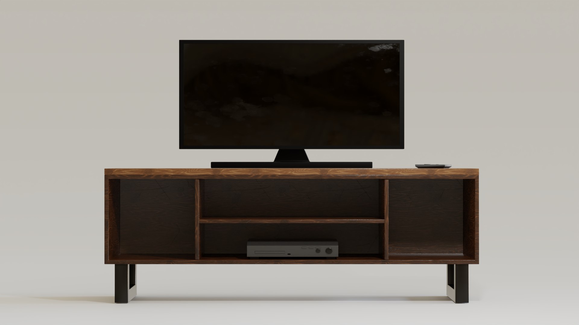3D TV Stand With TV Model - TurboSquid 2284013