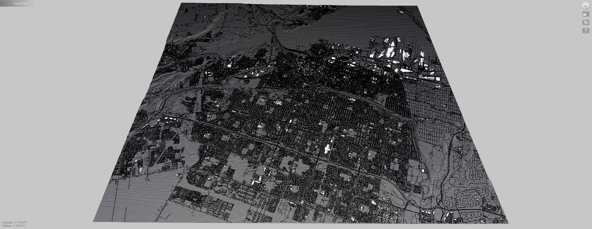 3D Cityscape Hamilton Canada Model - TurboSquid 2245520