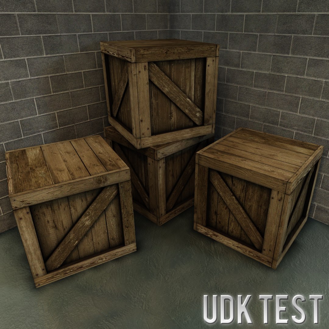 Max Wooden Crate
