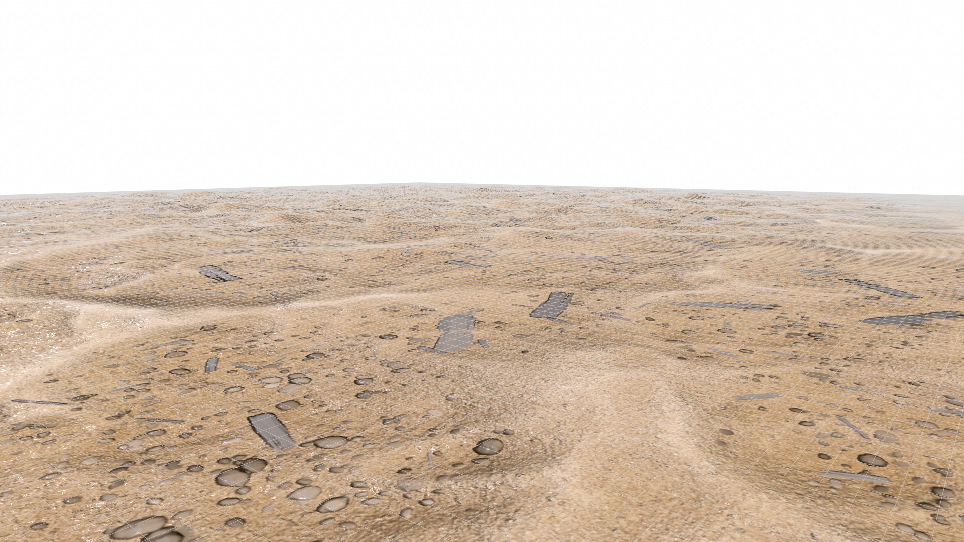 Sand Landscape 3D Model - TurboSquid 1891975