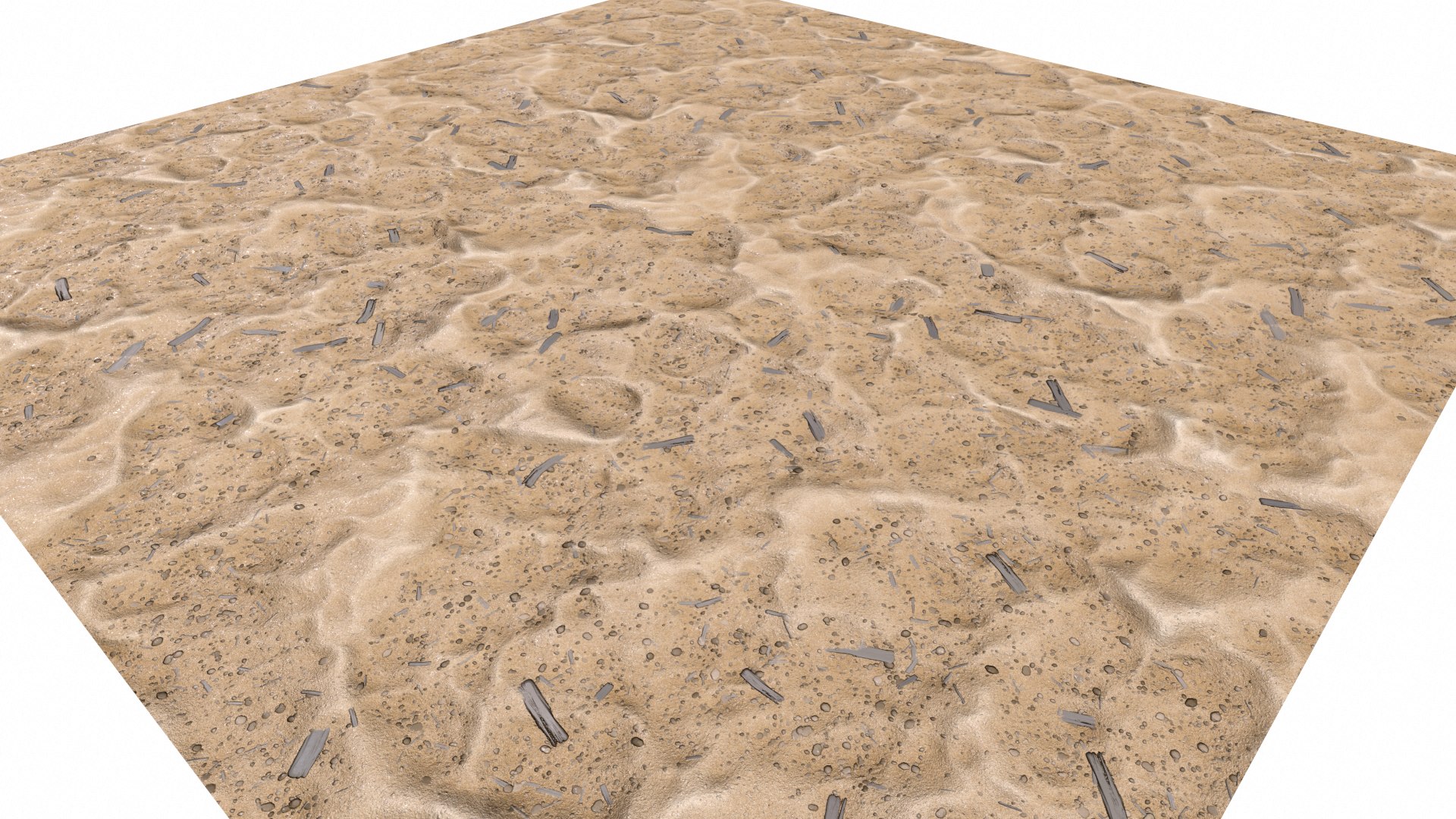 Sand Landscape 3D Model - TurboSquid 1891975