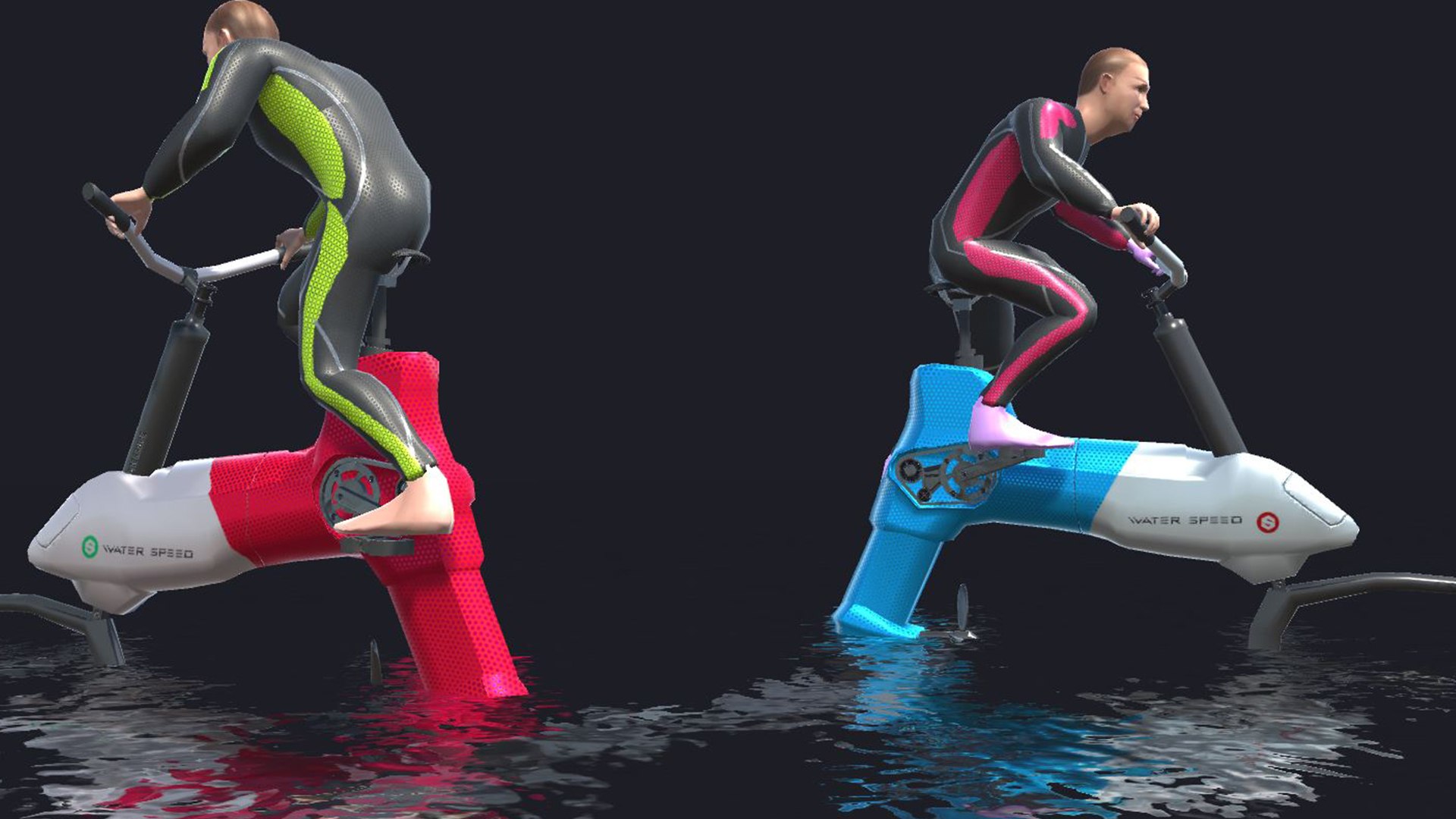 3D Model Water Bike Animations - TurboSquid 1931949