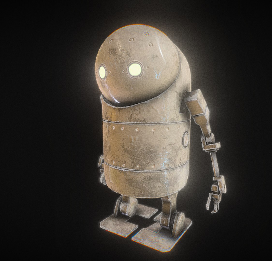 Machine Lifeform Nier 3D Model - TurboSquid 1536114