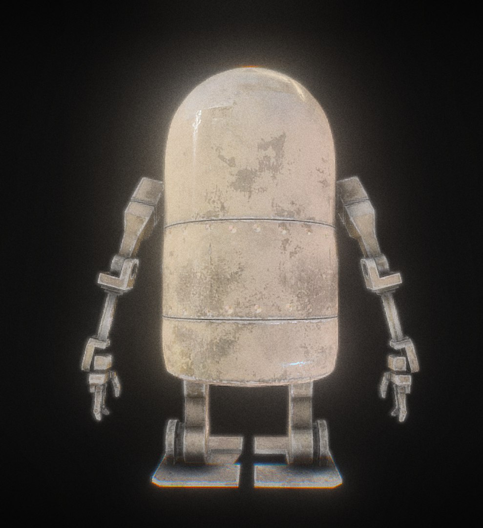 Machine Lifeform Nier 3D Model - TurboSquid 1536114