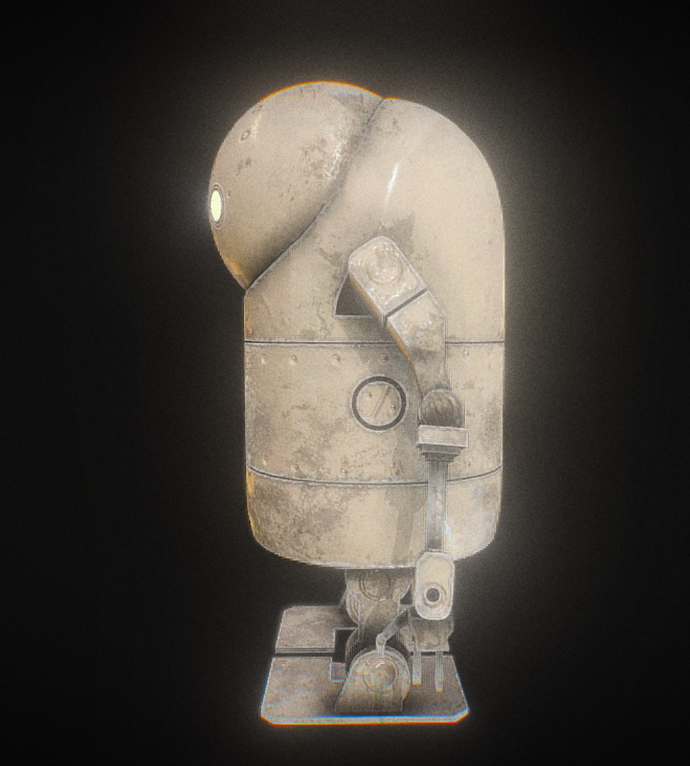 Machine Lifeform Nier 3D Model - TurboSquid 1536114