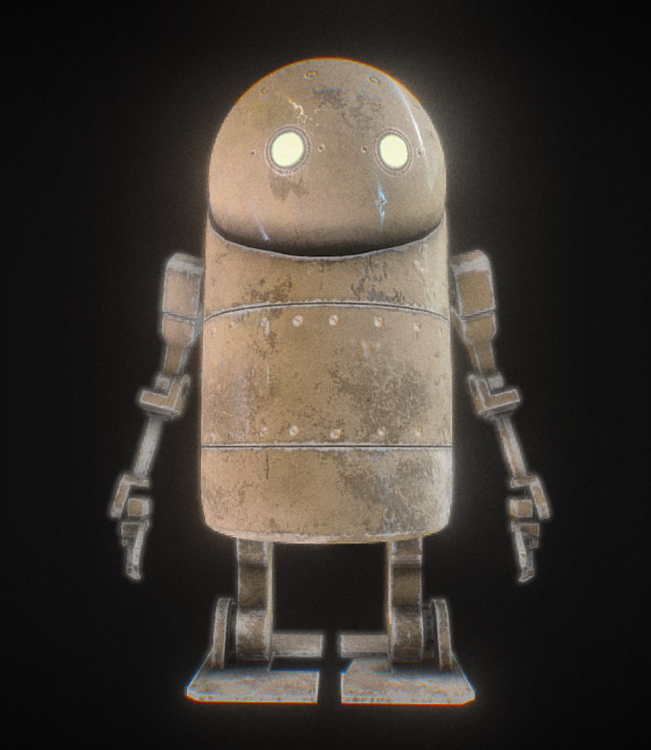 Machine Lifeform Nier 3D Model - TurboSquid 1536114