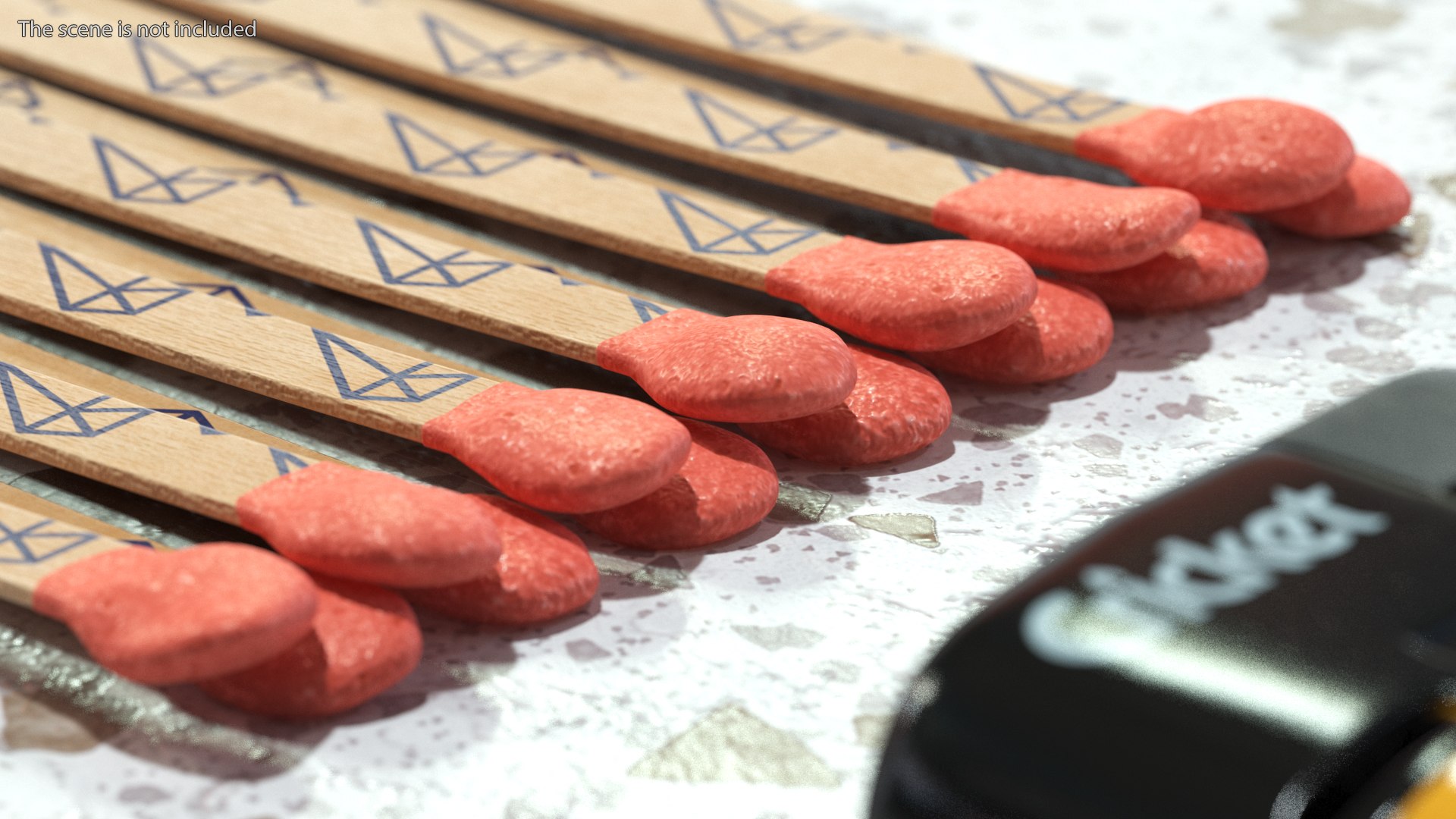 3D Vintage Paper Matches model - TurboSquid 1858371