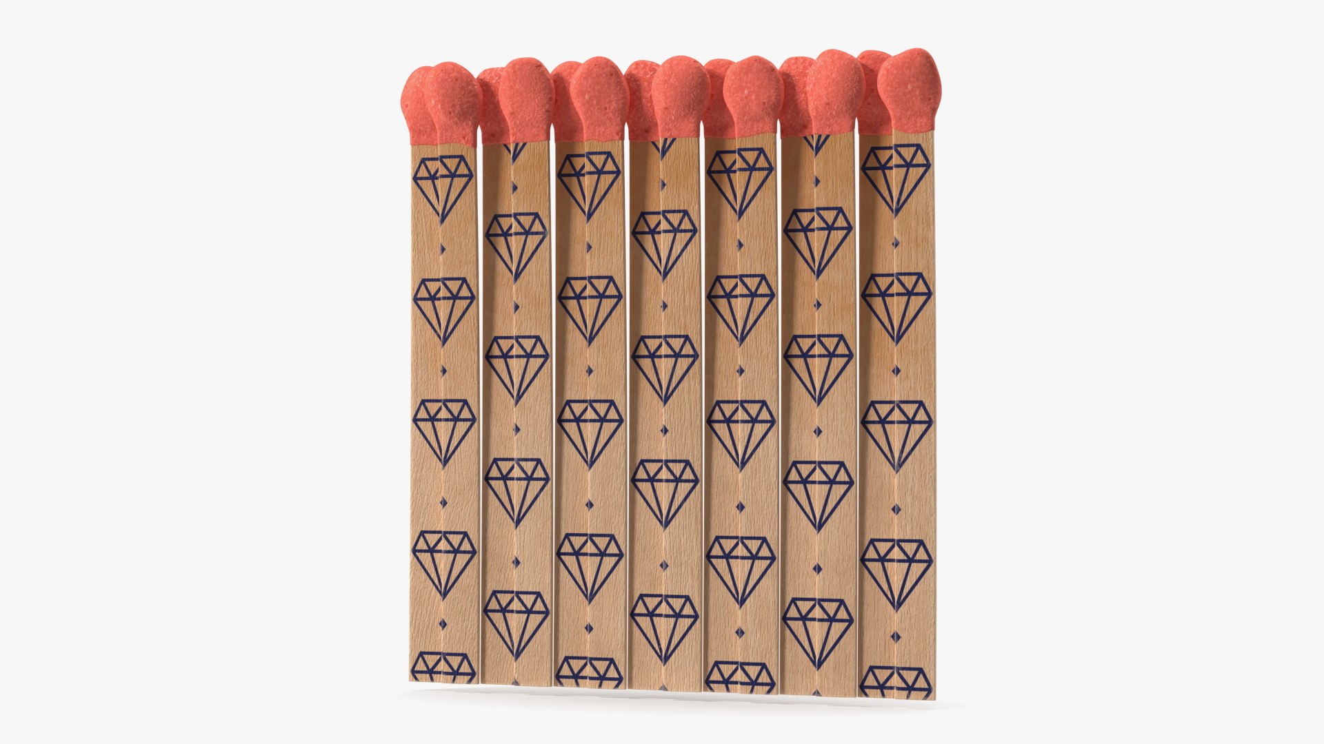 3D Vintage Paper Matches model - TurboSquid 1858371