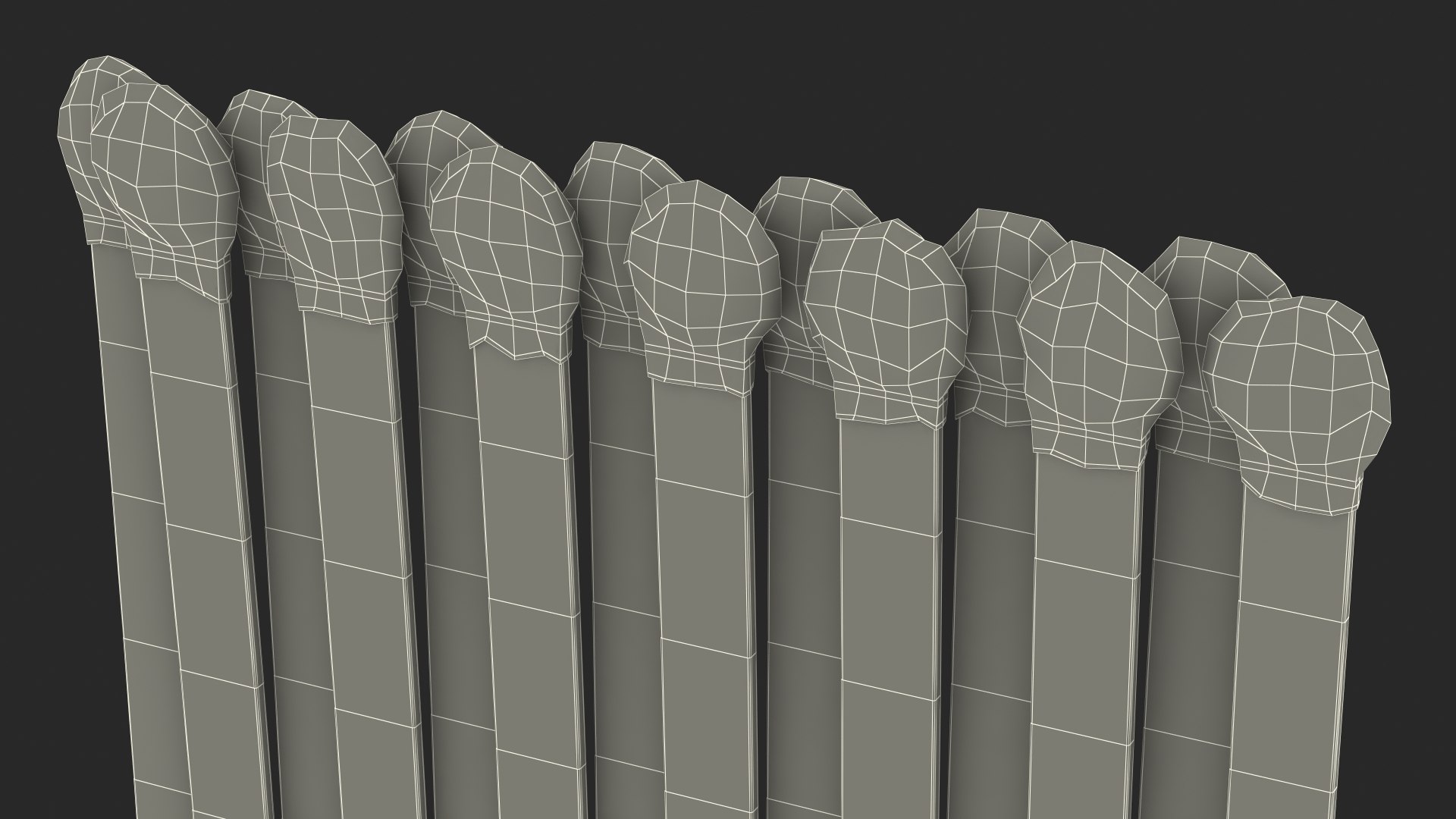 3D Vintage Paper Matches model - TurboSquid 1858371