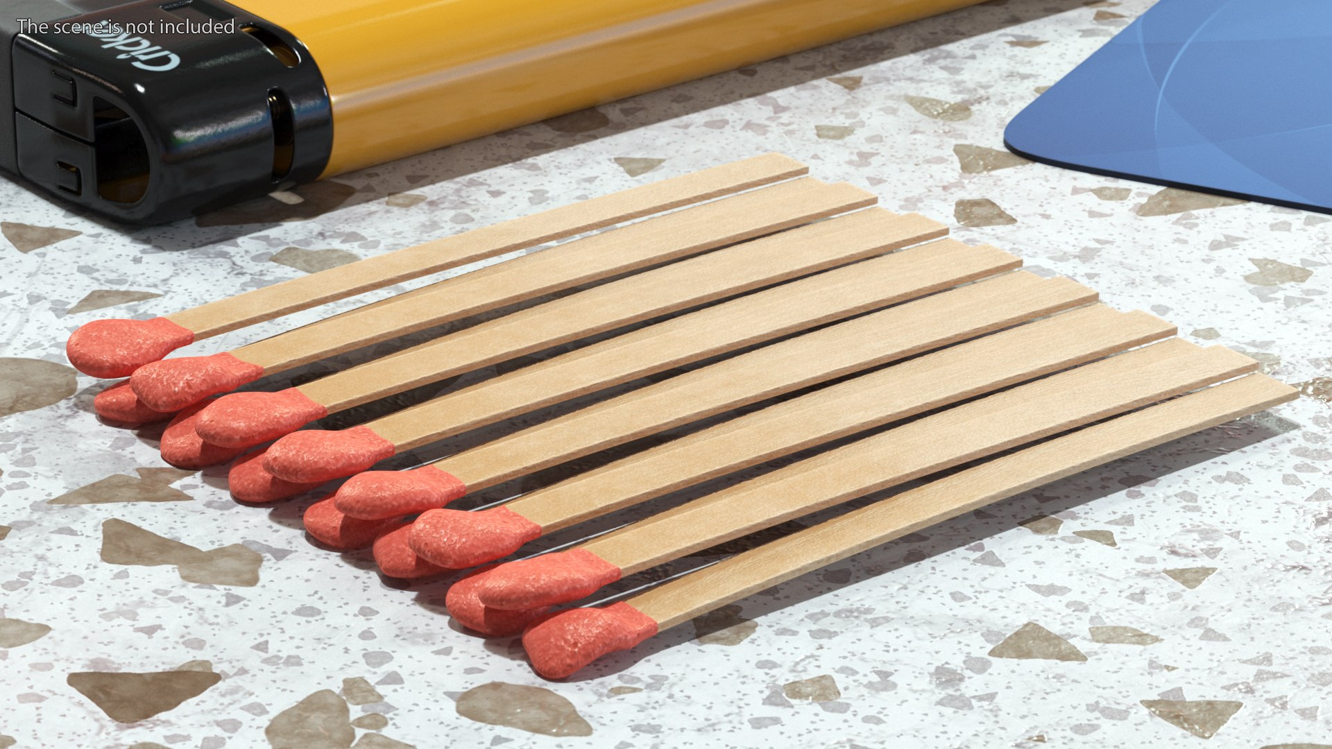 3D Vintage Paper Matches model - TurboSquid 1858371