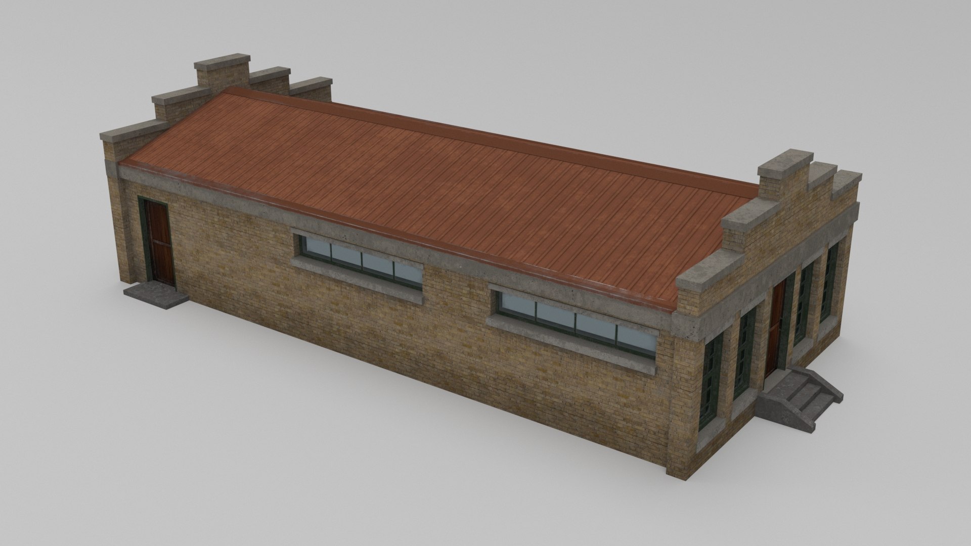 Warehouse 3D - TurboSquid 2119644