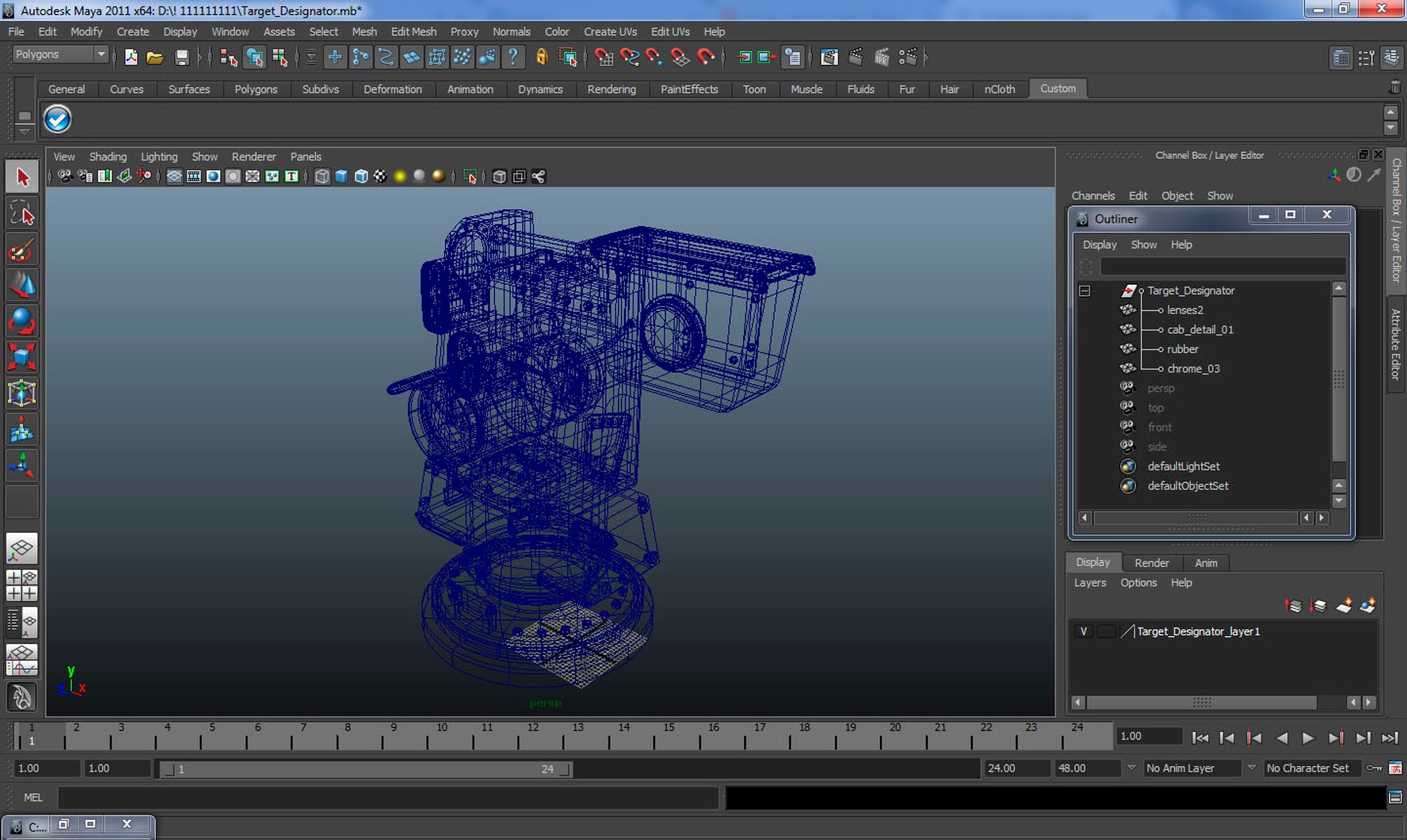 3D Model Target Designator - TurboSquid 1367357