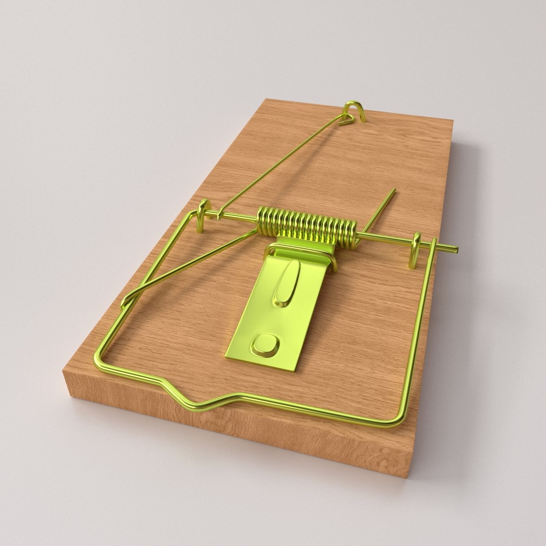 3d Model Mouse Trap
