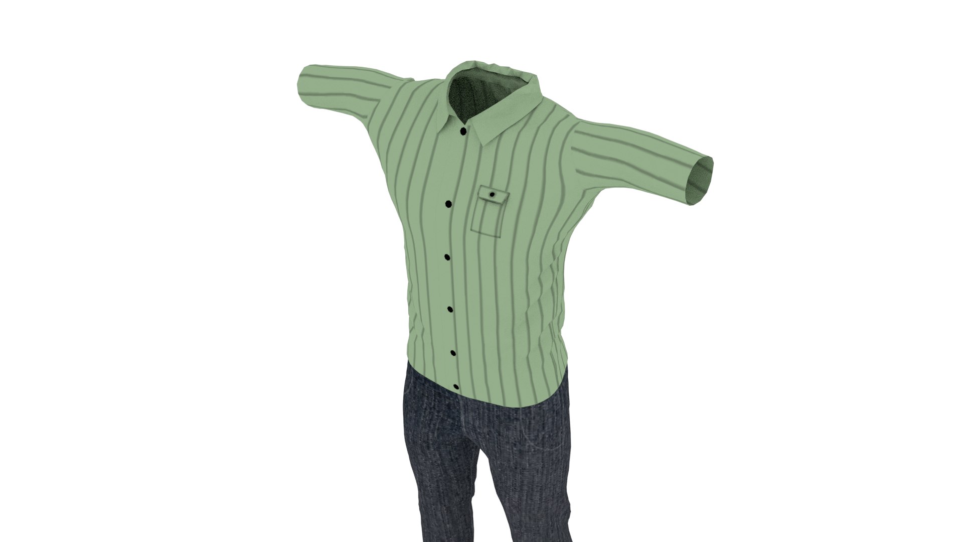 3D Man Clothing Model - TurboSquid 2109818