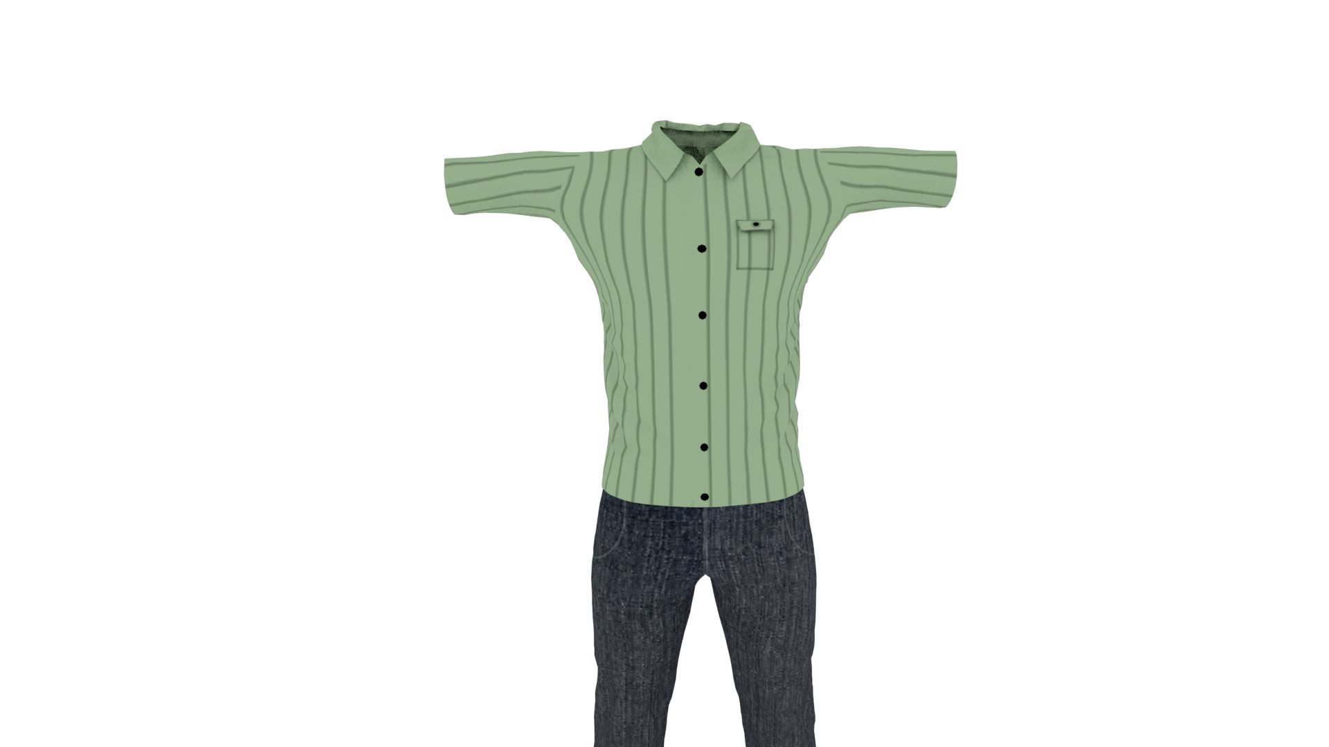 3D Man Clothing Model - TurboSquid 2109818