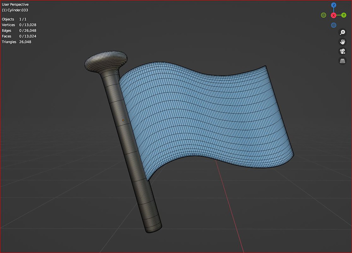 3d Flag Icon 3D Model - TurboSquid 2066380