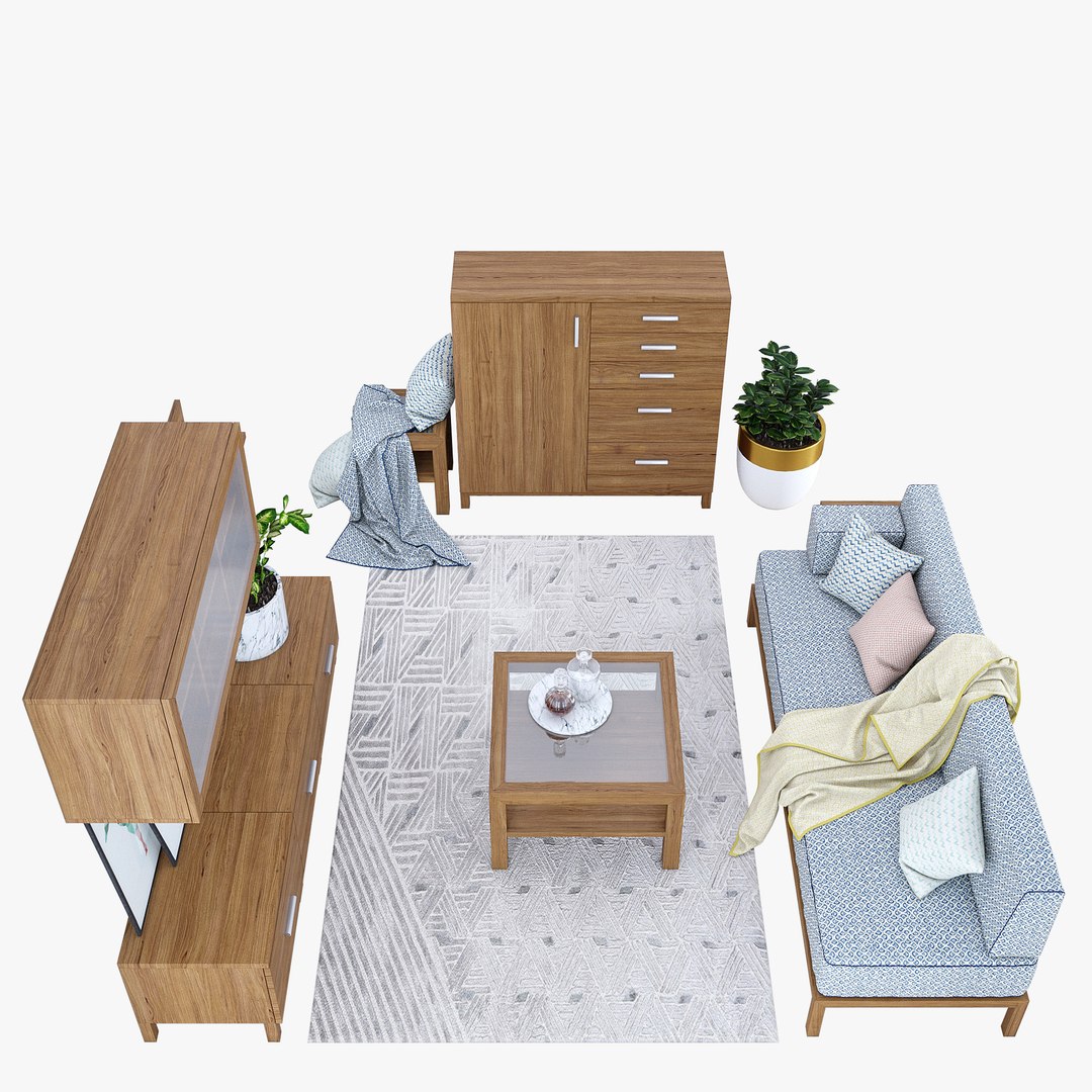 Natural Avanti Sofa Model - TurboSquid 1194758