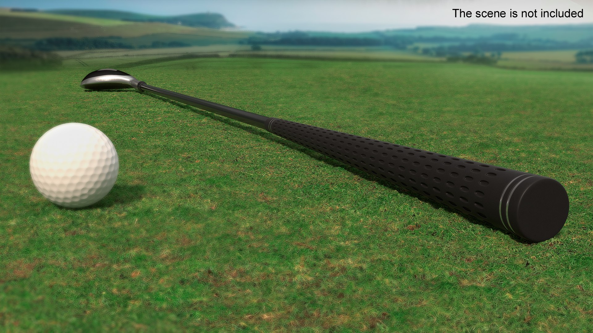 3 Iron Golf Club 3D - TurboSquid 2148599