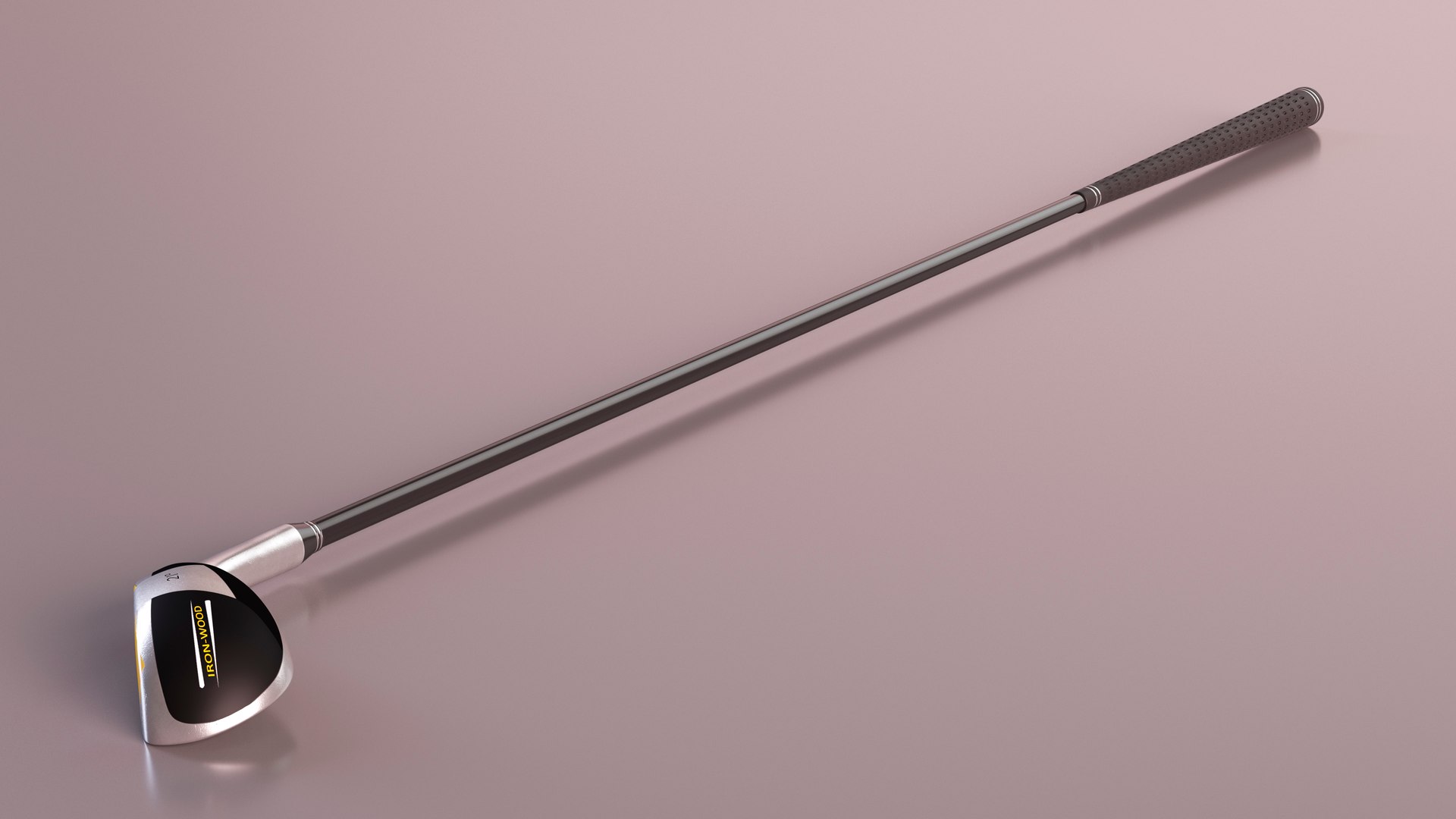 3 Iron Golf Club 3D - TurboSquid 2148599