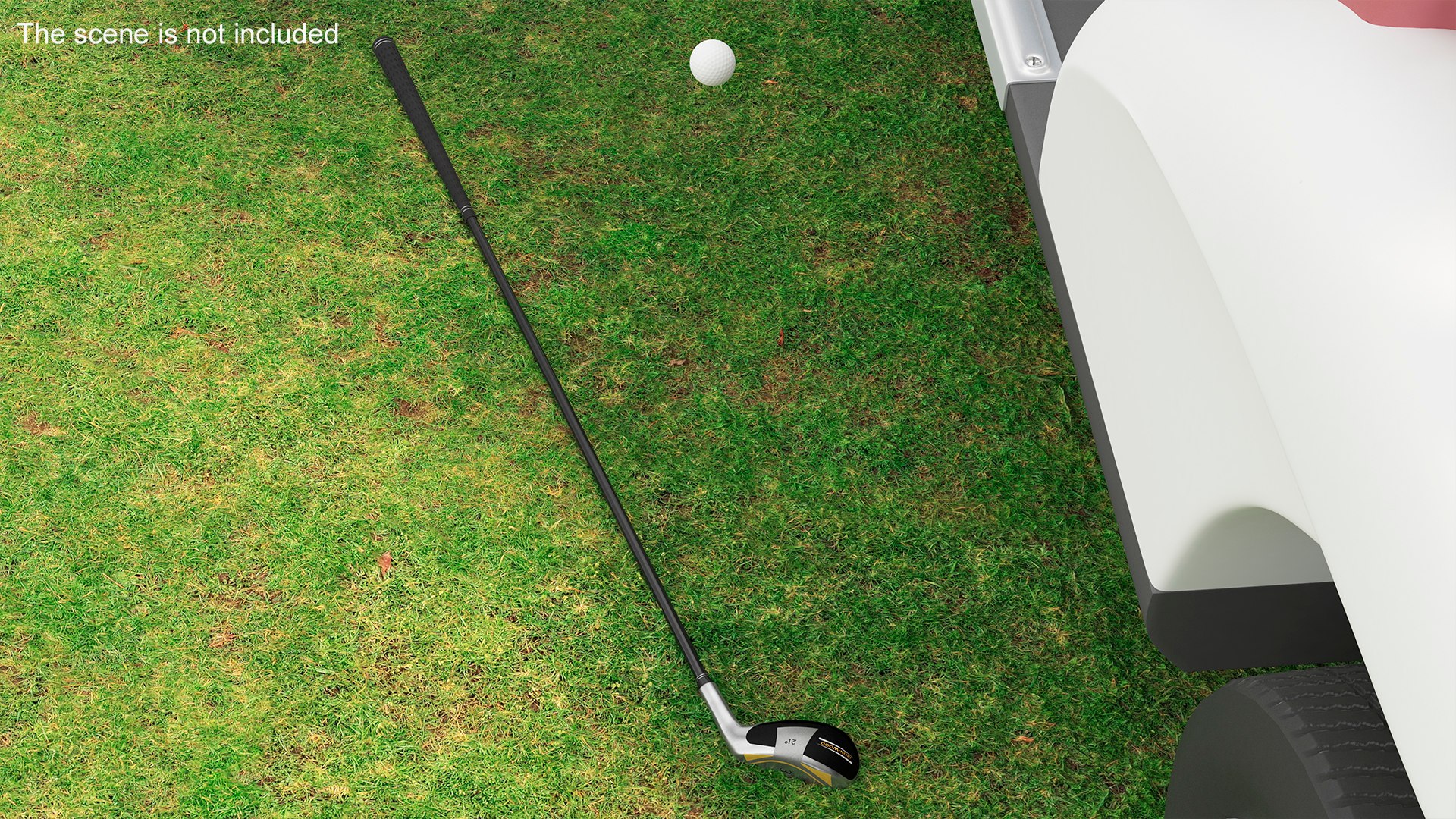 3 Iron Golf Club 3D - TurboSquid 2148599