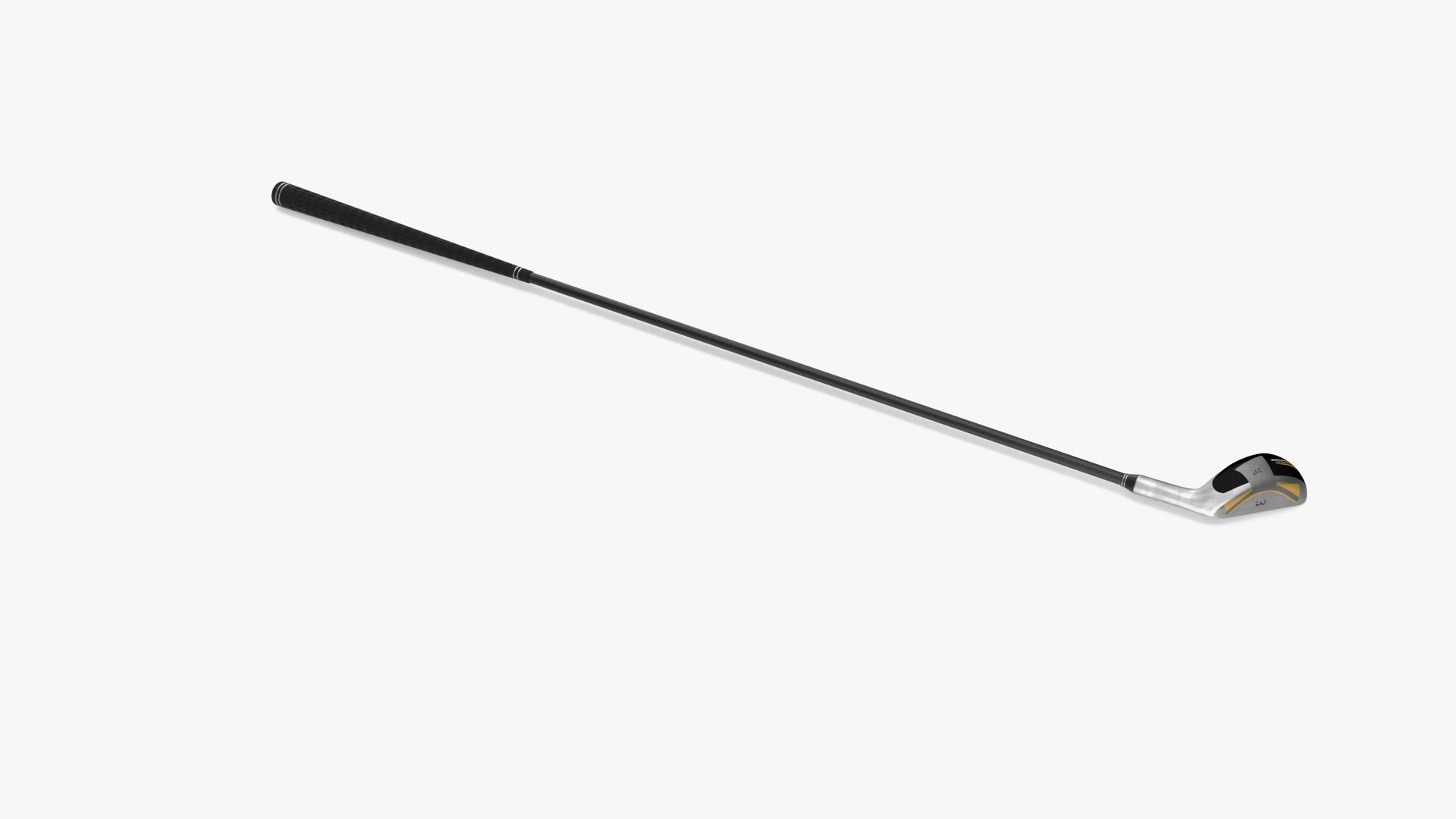 3 Iron Golf Club 3D - TurboSquid 2148599