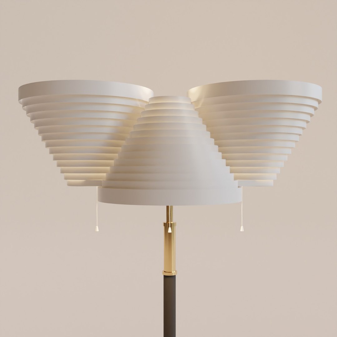 Artek Floor Lamps Aalto 3D - TurboSquid 1514626