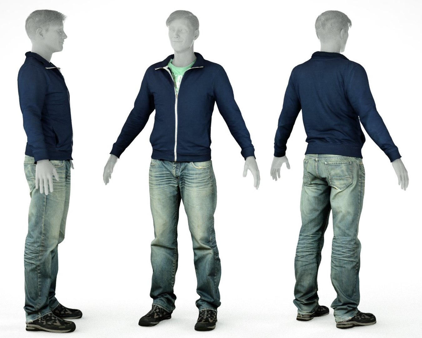 3D Male Clothing Outfit 20 Model - TurboSquid 1329817