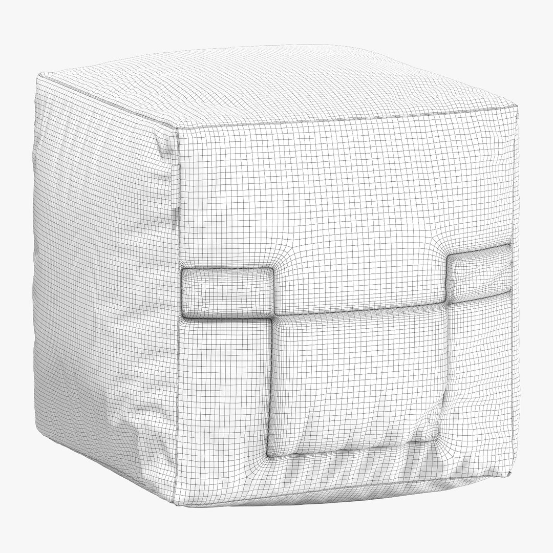 Minecraft Ottoman Set 002 3D - TurboSquid 1949659