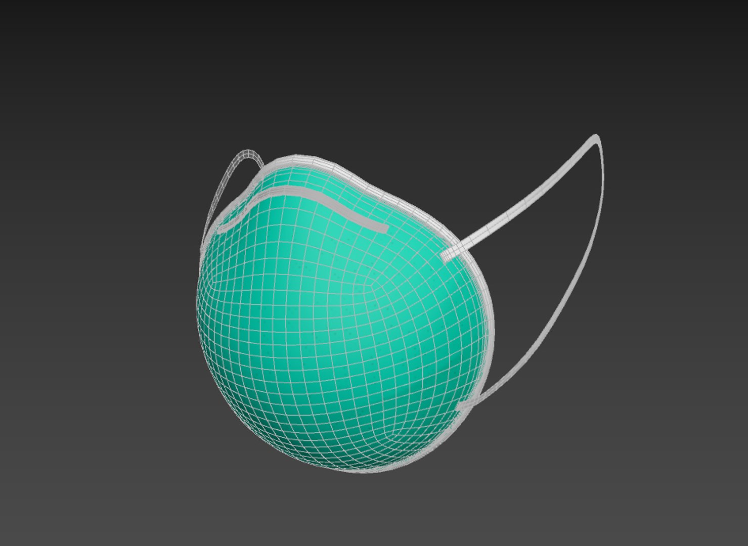 3m surgical mask model - TurboSquid 1523894
