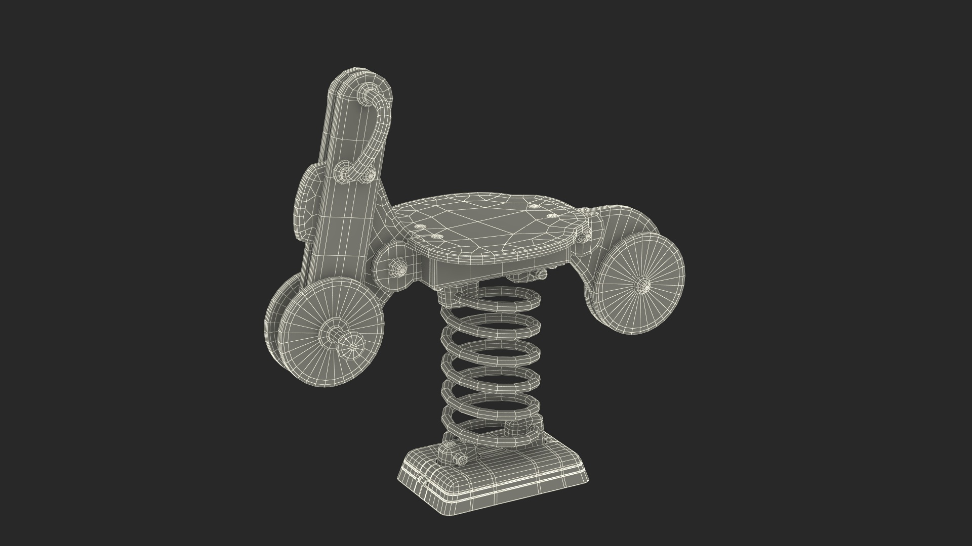 3D Motorbike Playground Springer Model - TurboSquid 2068580