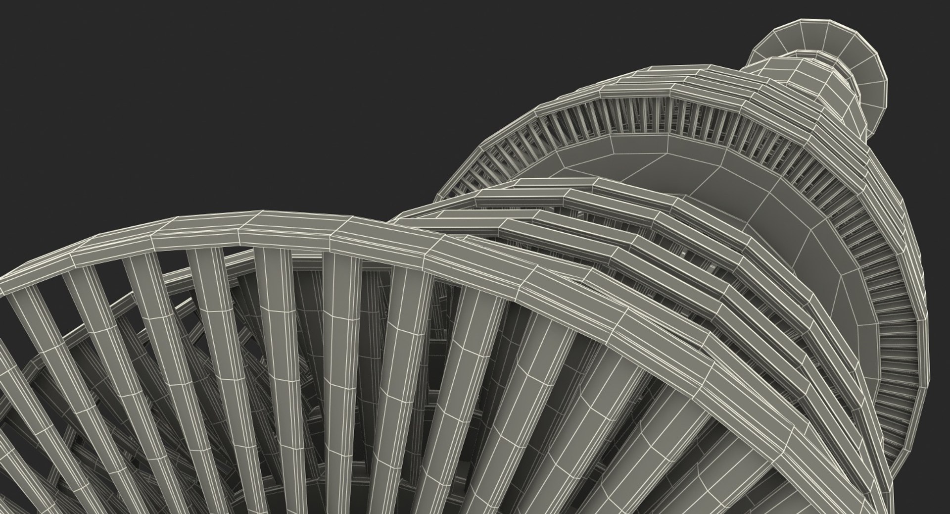 3D steam turbine rotor model - TurboSquid 1400547