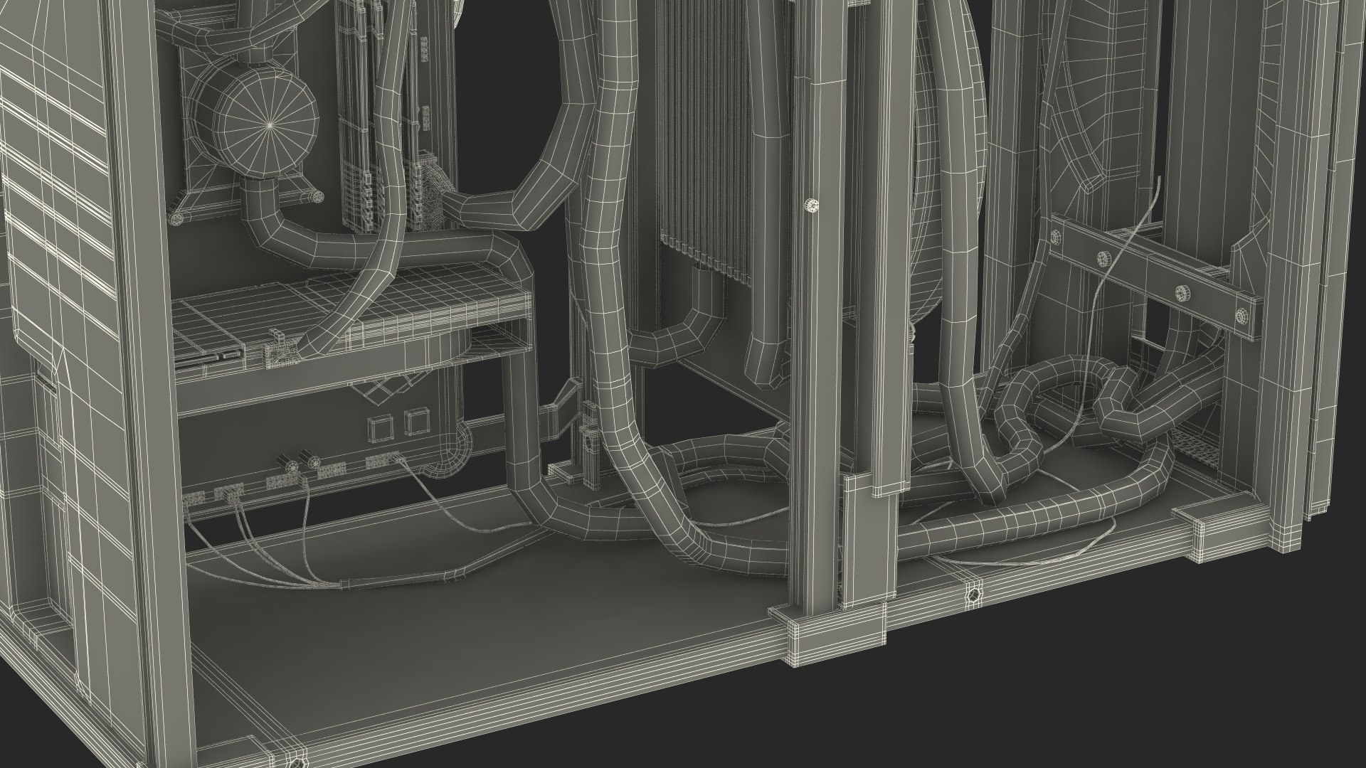 Cyberpunk Style Designer PC Turned Off 3D - TurboSquid 2106245