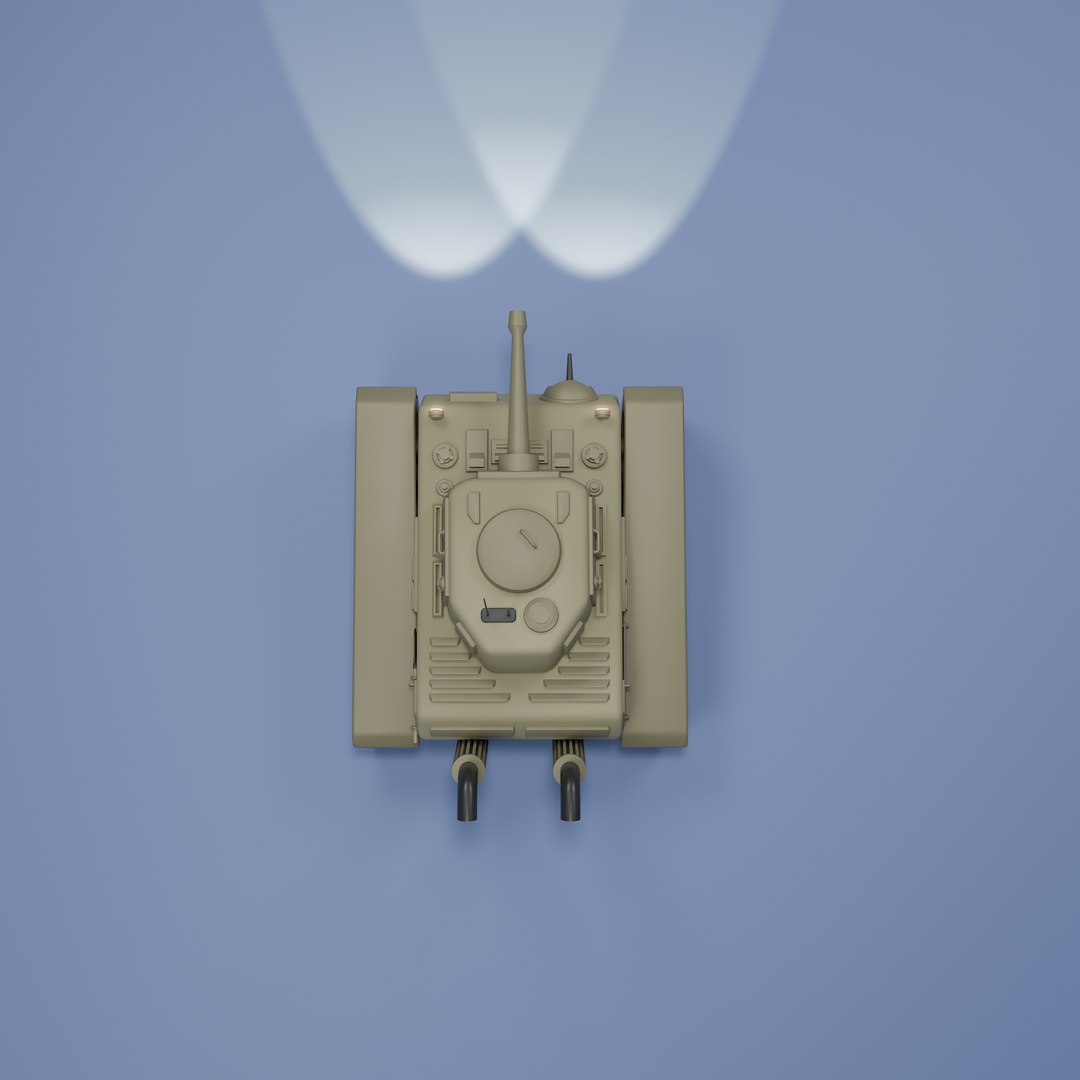 Low Poly Tank 3D Model - TurboSquid 2375634