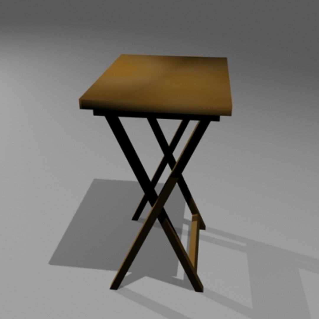 Tray Table 3d Max