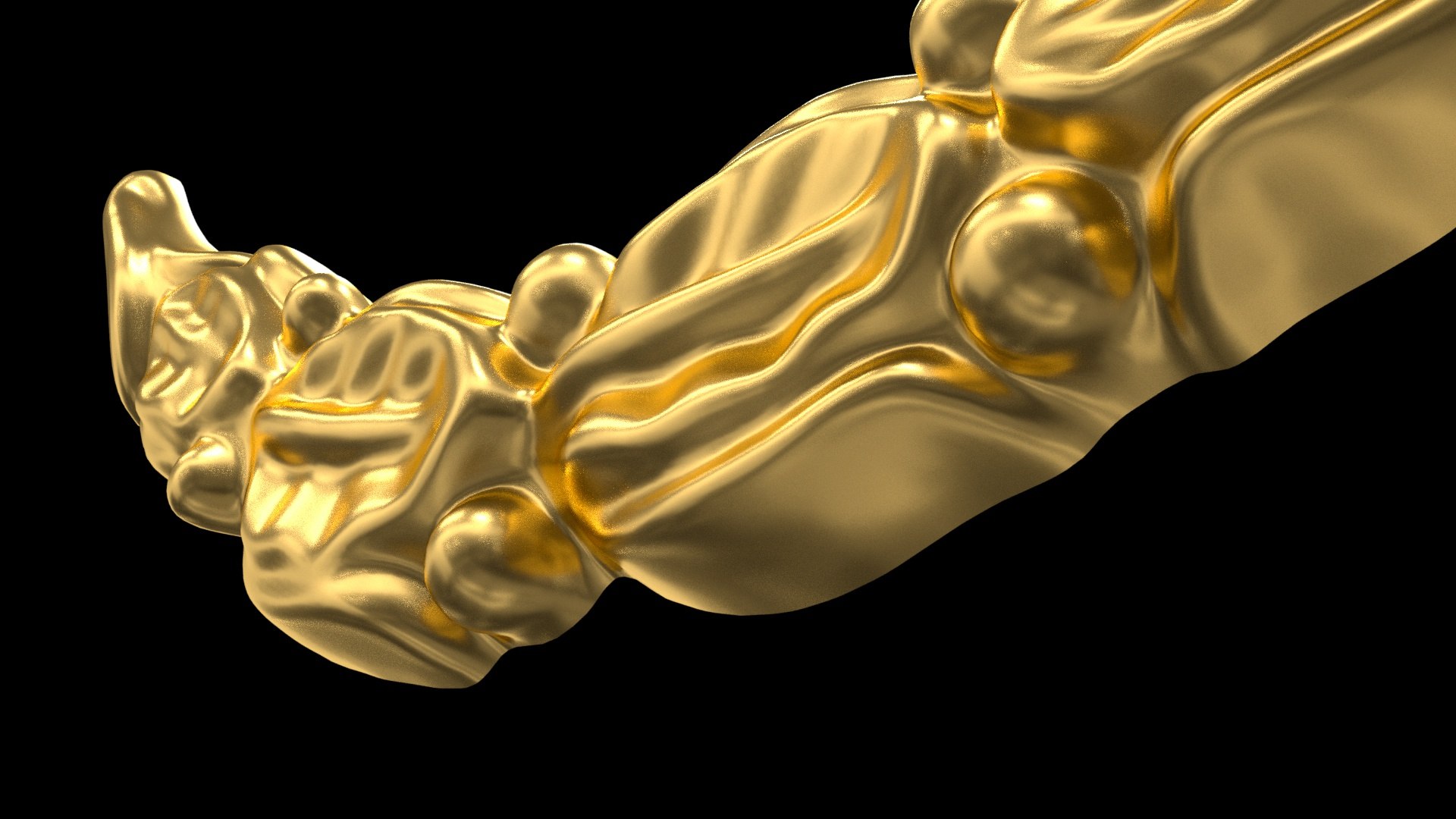 Plaster Decorative Bow DS428 3D Model - TurboSquid 2378409