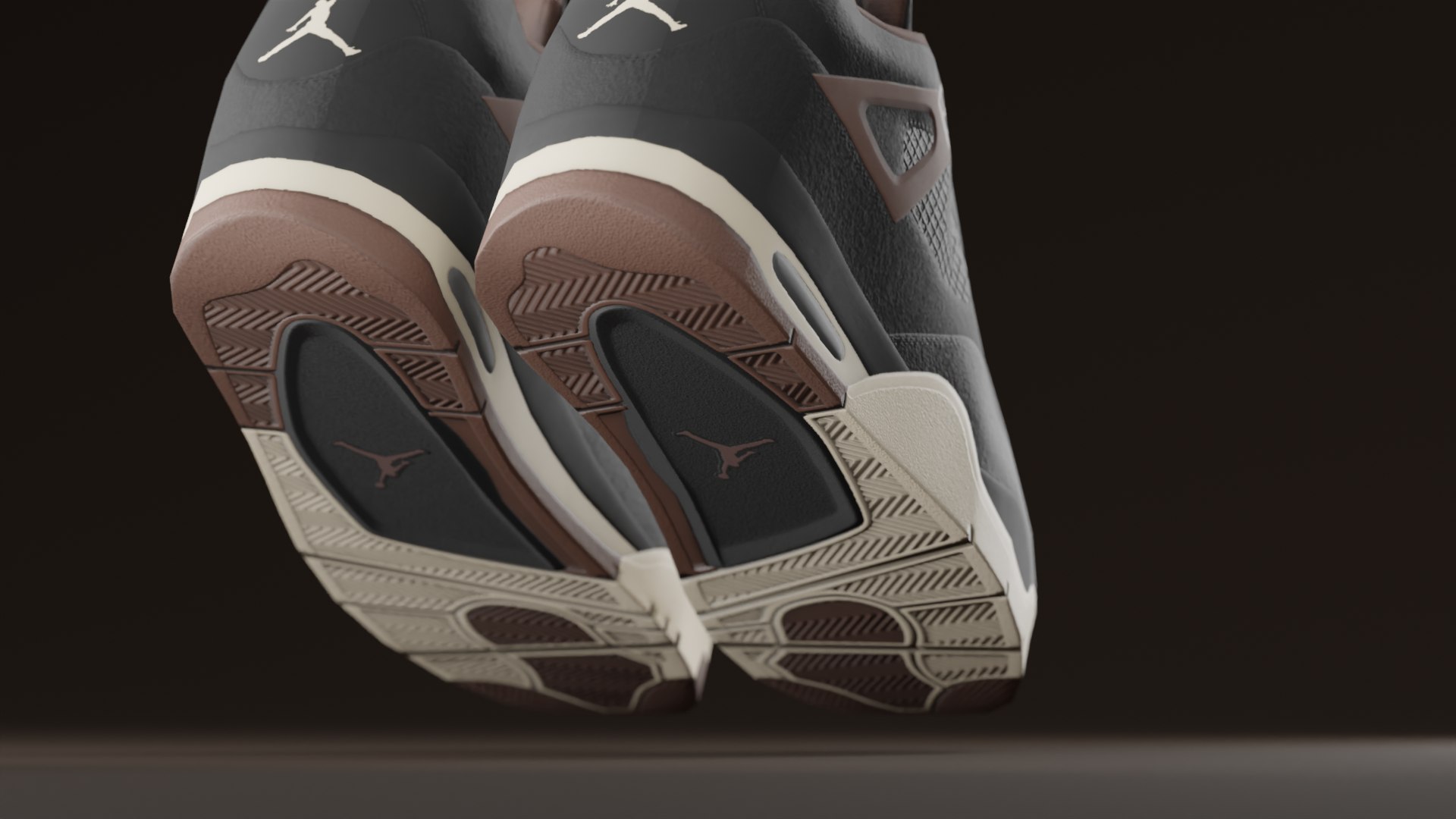 3D Air Jordan 4 Lowpoly - 07 Model - TurboSquid 2194624