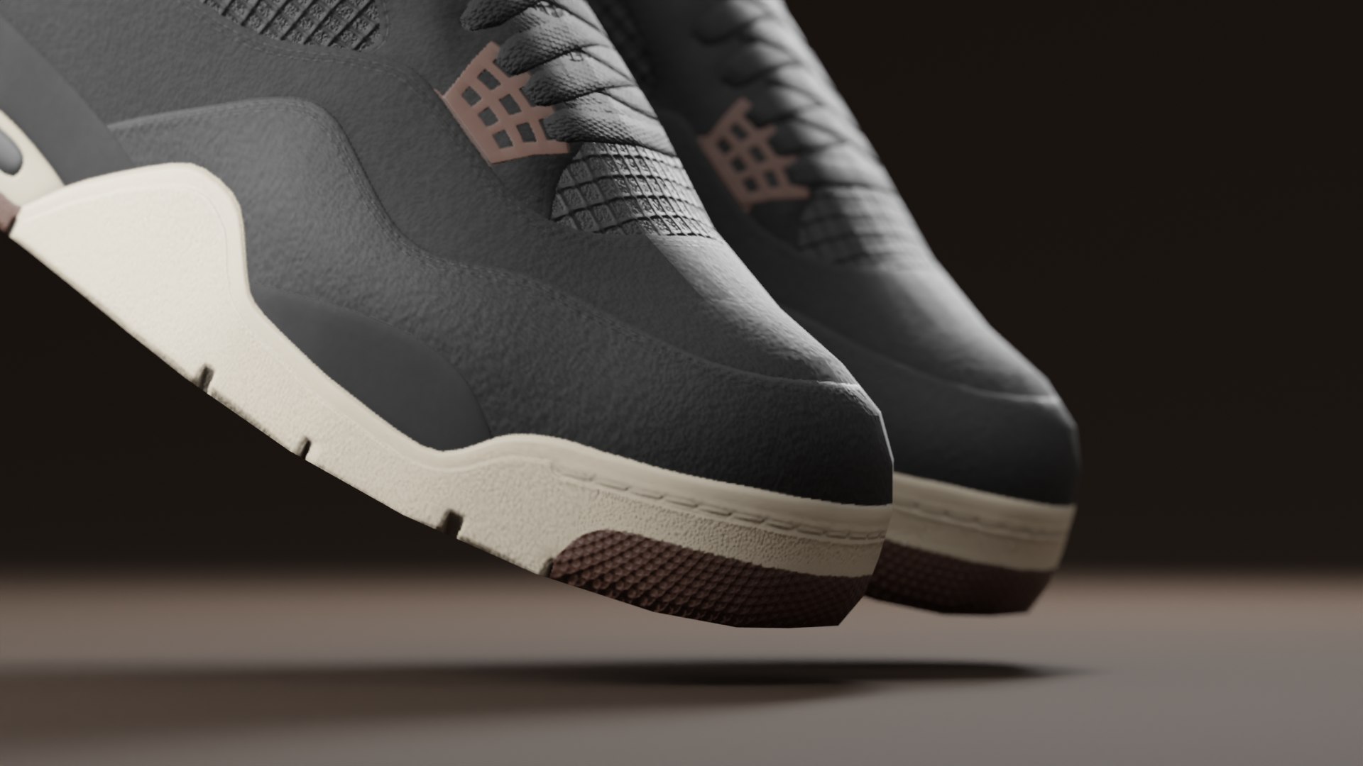 3D Air Jordan 4 Lowpoly - 07 Model - TurboSquid 2194624