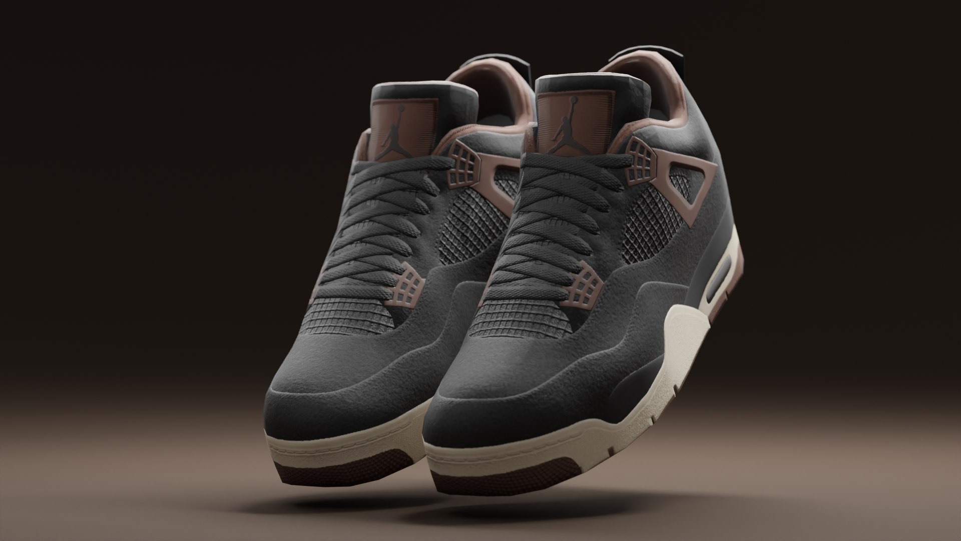 3D Air Jordan 4 Lowpoly - 07 Model - TurboSquid 2194624