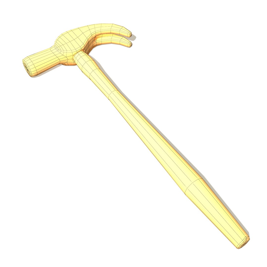 3D Hammer Pbr Model - TurboSquid 1537137