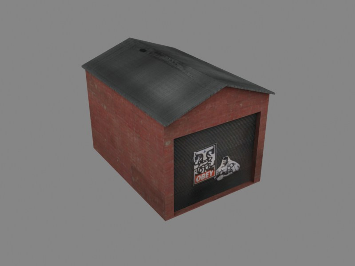 3d Garage 03 Model
