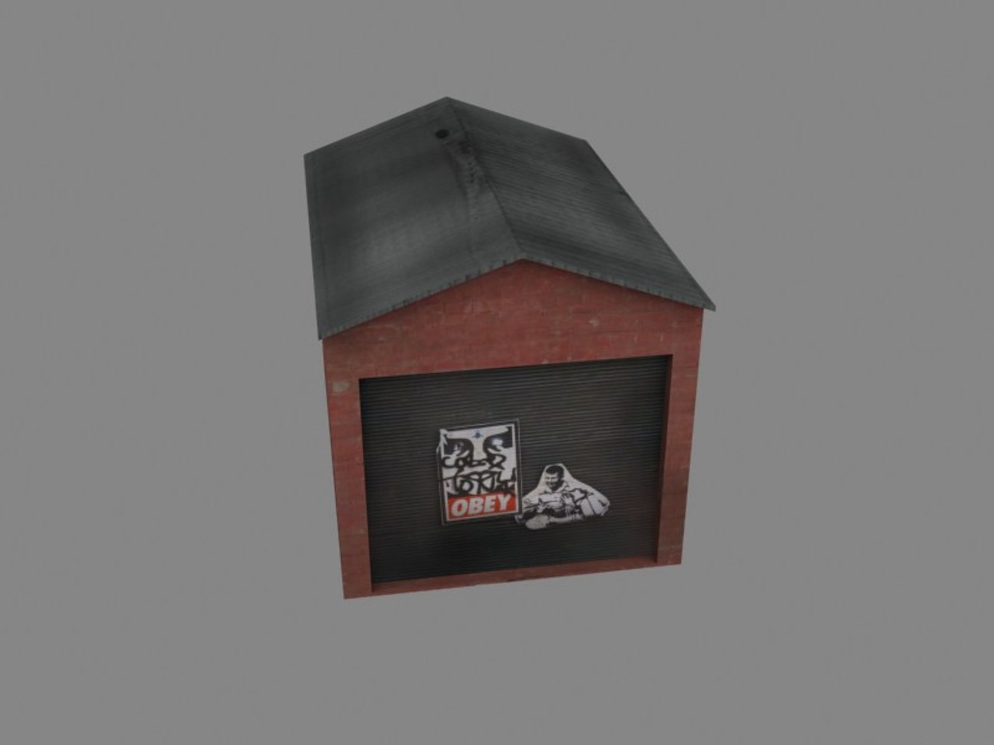 3d Garage 03 Model